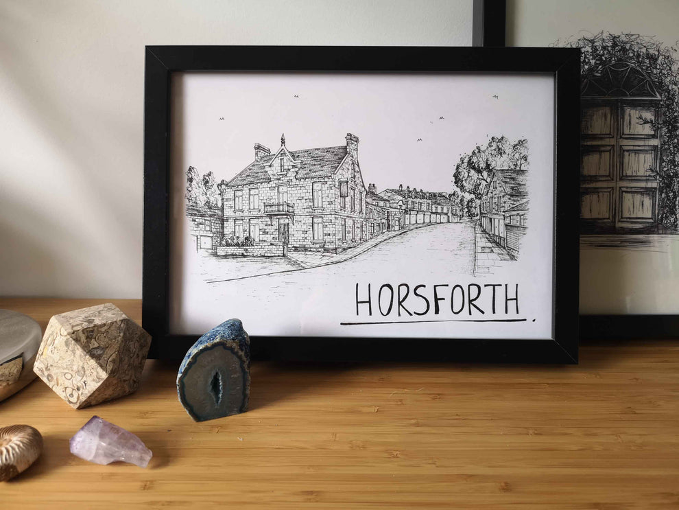 Horsforth Skyline Art Print – Christopher Walster